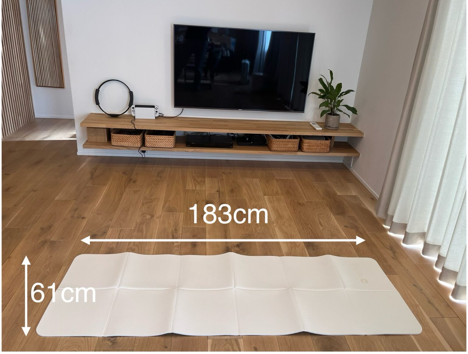 折りたたみヨガマット デメリット＆メリットは？/WeMe折りたたみヨガマット口コミレビュー | UCHIの平屋